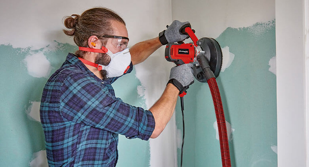 Sanding, slitting, grooving and drilling walls | Einhell.ba